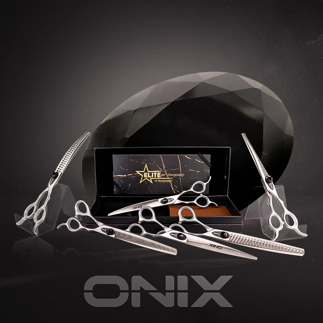 .TESOURA DENTADA CURVA ONIX 7,5 - Costashow